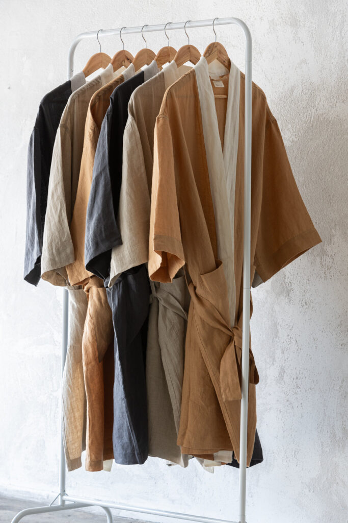 Linen Robe - suki.collective